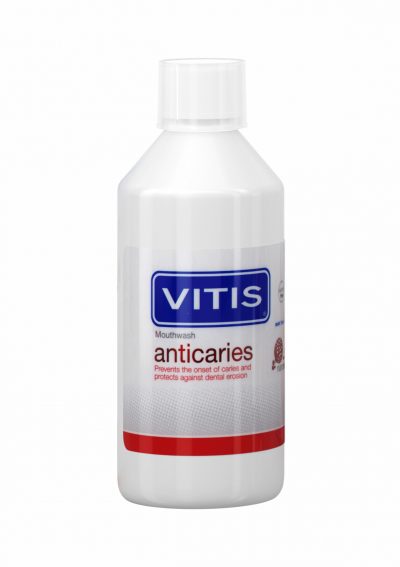 VITIS Anti-Caries Mouthwash 500ml | Dental Hygiene | Vitis